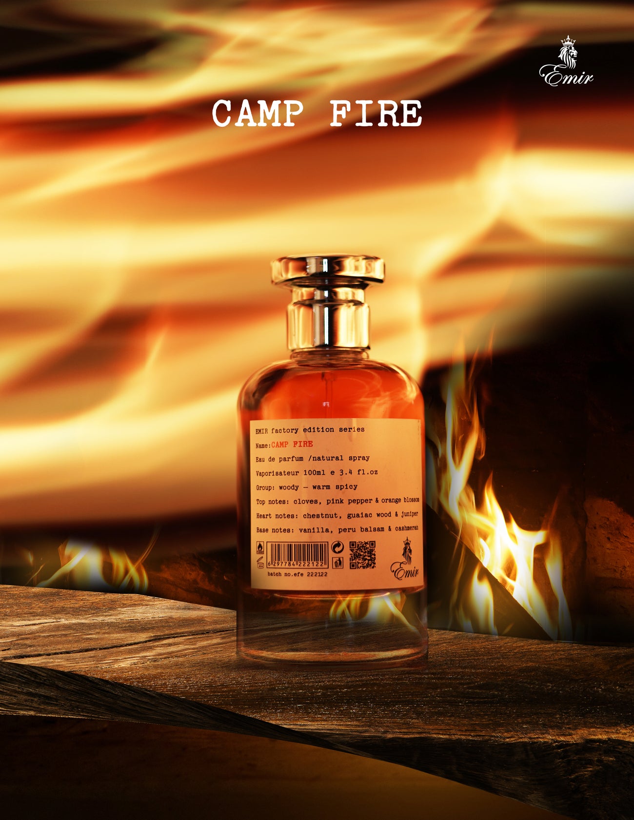 Winter Fragrance Camp Fire Emir Factory Edition – PARIS CORNER